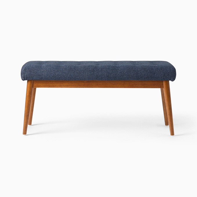 Modern Fabric bench - Alif House Furniture